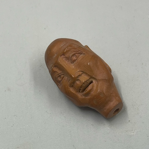 Jewelry | Antique Chinese Hand Carved Hediao Nut Bead Peach Pit Faces ...